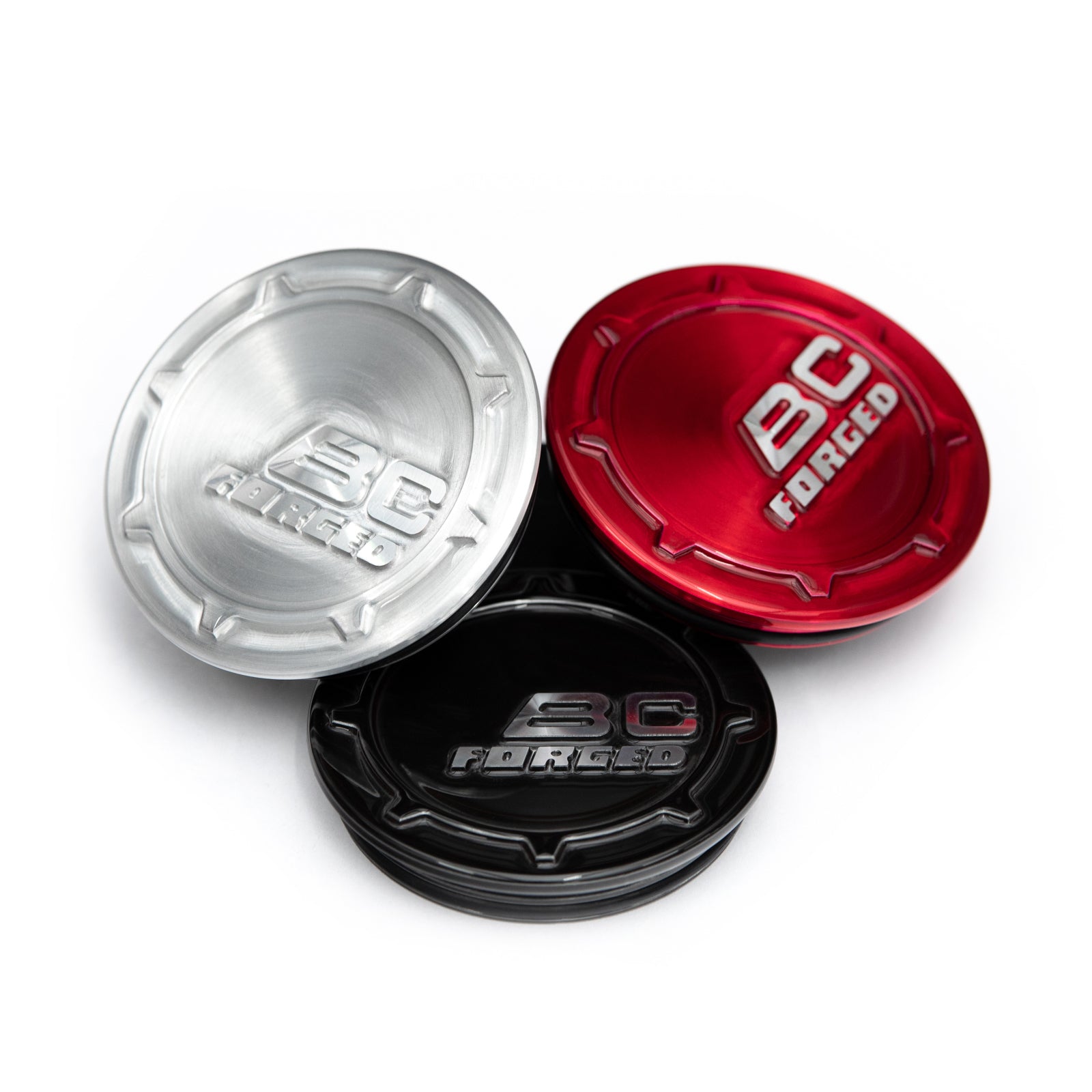 Embossed Billet Center Caps – BCFORGED